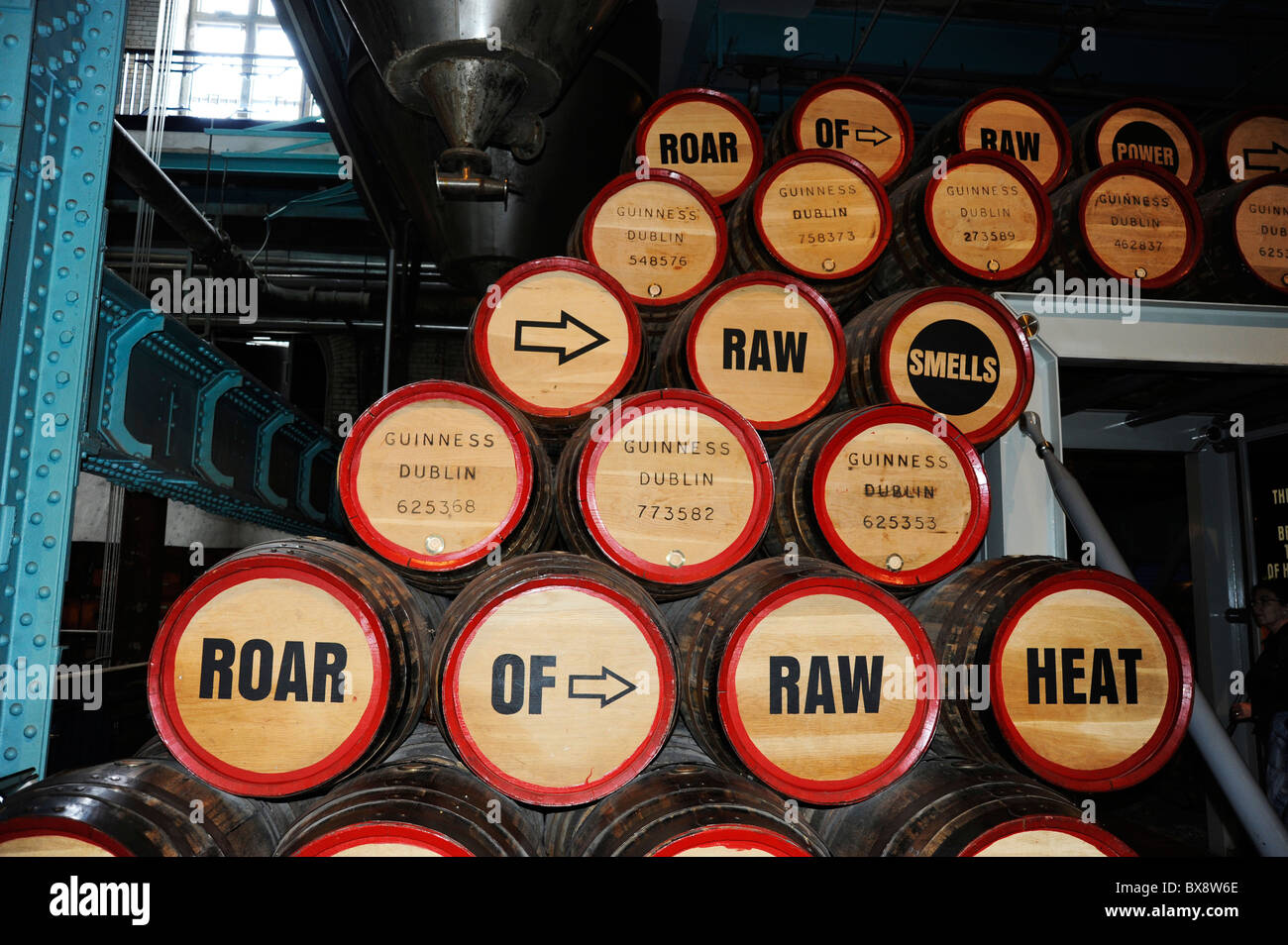 Guinness barrel dublin ireland hi-res stock photography and images - Alamy