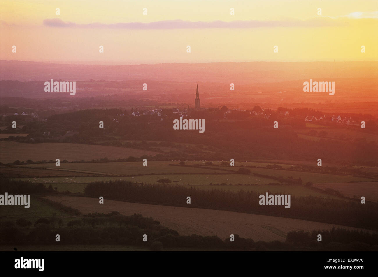 France, Brittany, Finistere, Monts d'Arree, Commana Stock Photo - Alamy