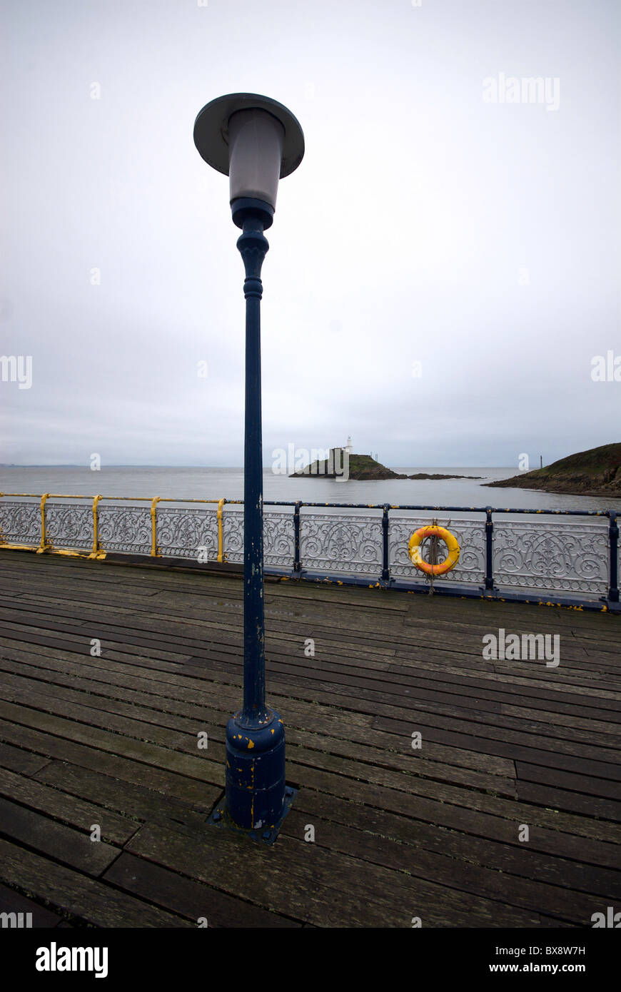 Mumbles Pier Swansea Wales UK Gower Peninsula Sea Head Stock Photo - Alamy