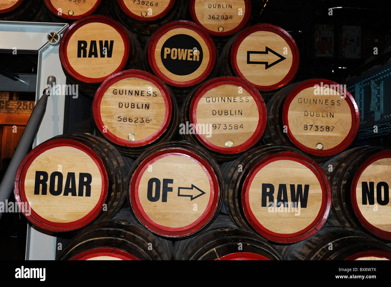 Guinness barrel dublin ireland hi-res stock photography and images - Alamy