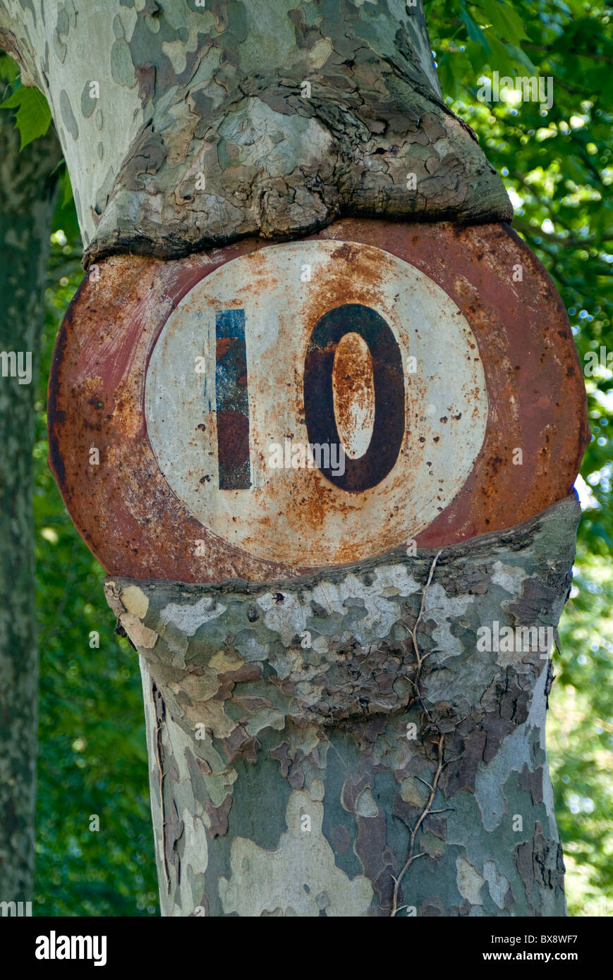 Speed limit warnings hi-res stock photography and images - Alamy