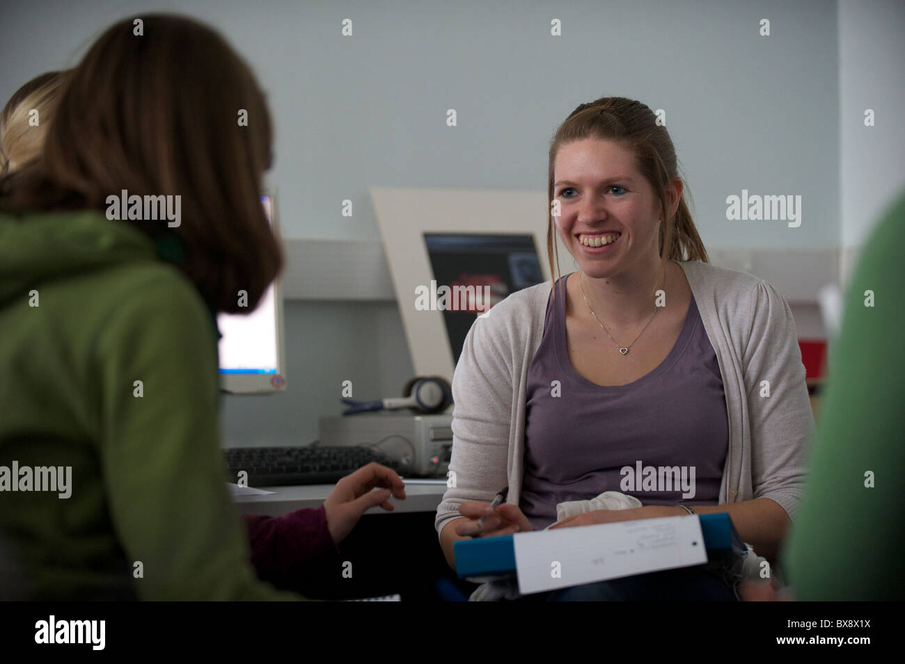 University students attend class Stock Photo - Alamy