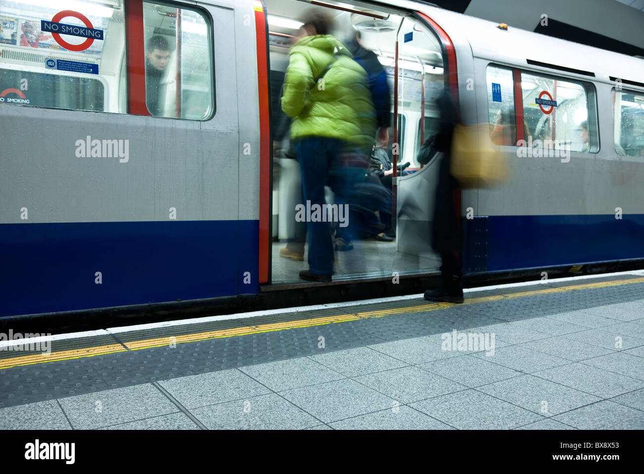 Tourists getting on train hi-res stock photography and images - Alamy