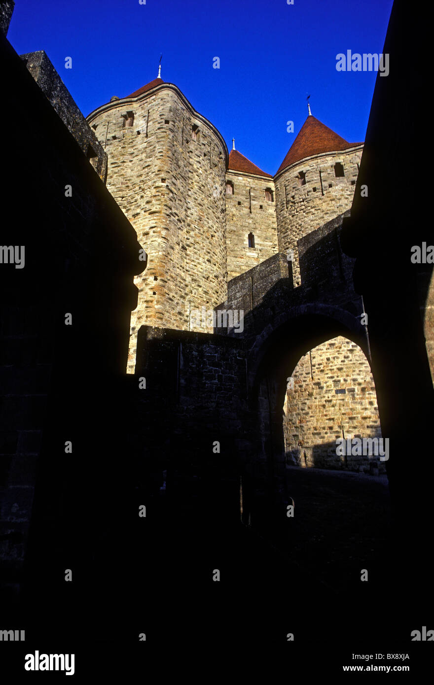 Narbonne Gate, Porte Narbonnaise, military fortress, Cathar Wars ...