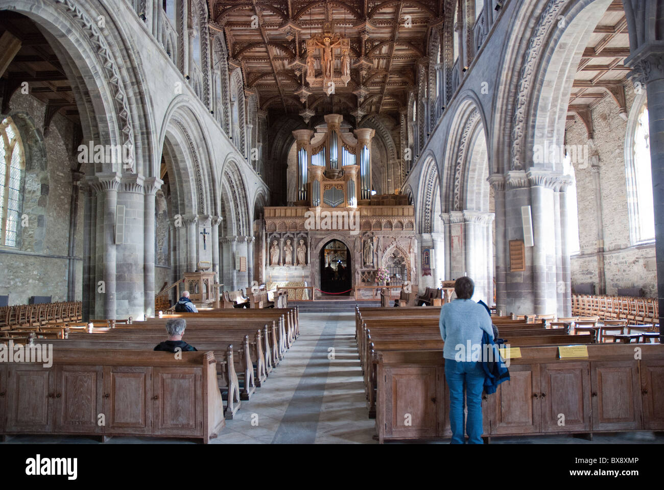 Bishop of st davids cathedral hi-res stock photography and images - Alamy