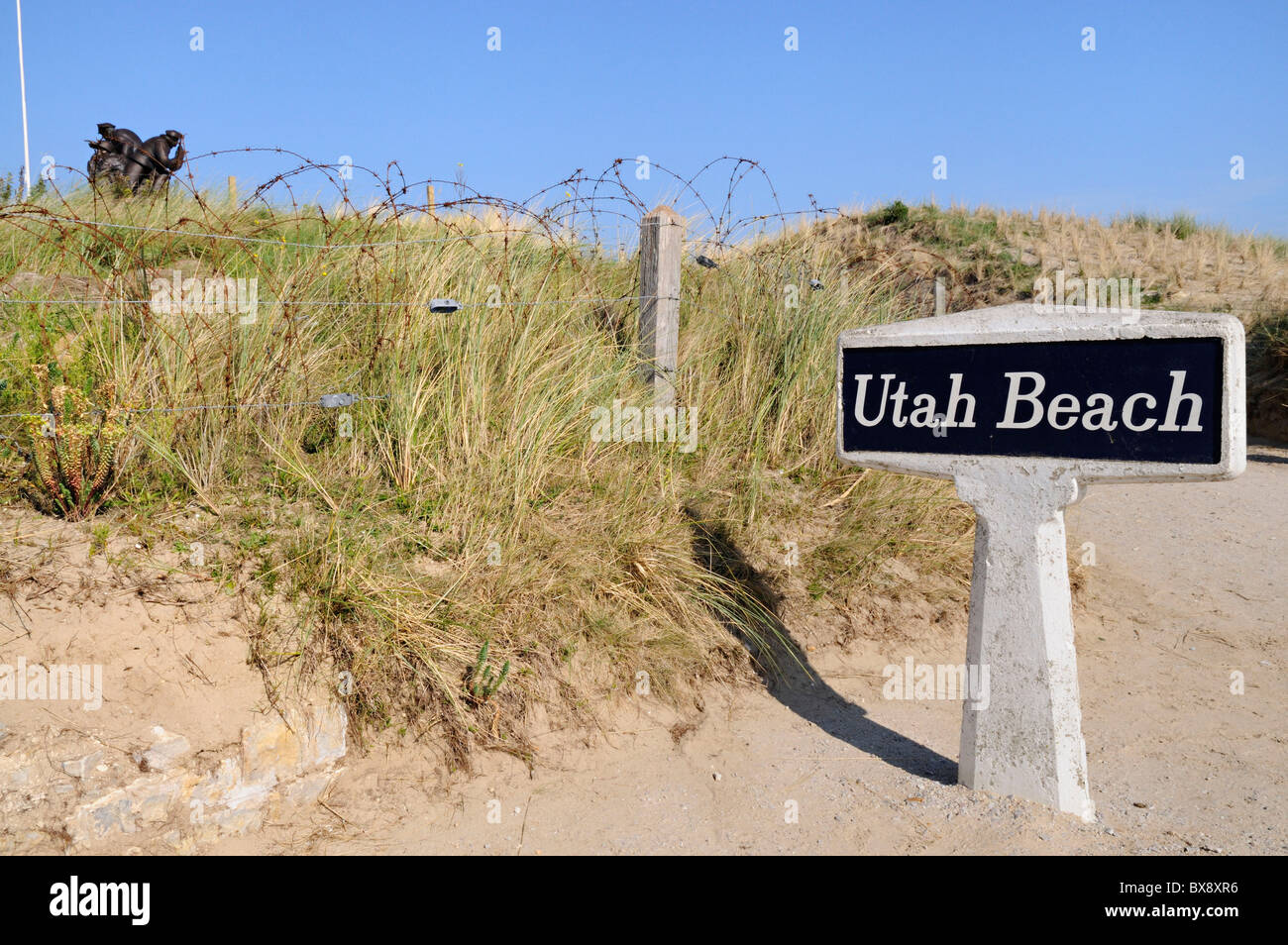 Utah Beach, Manche, France Stock Photo - Alamy