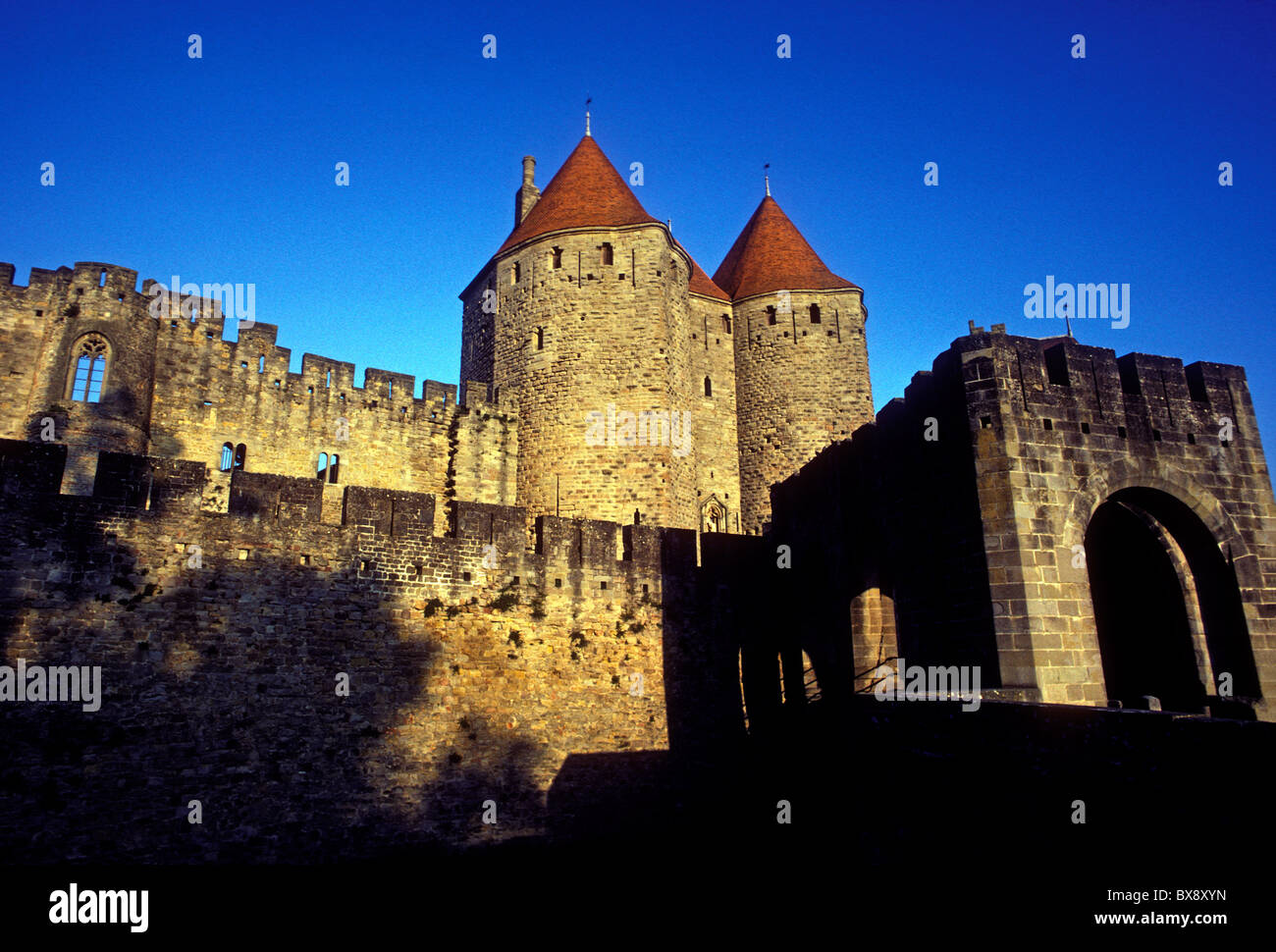 Narbonne Gate, Porte Narbonnaise, military fortress, Cathar Wars ...