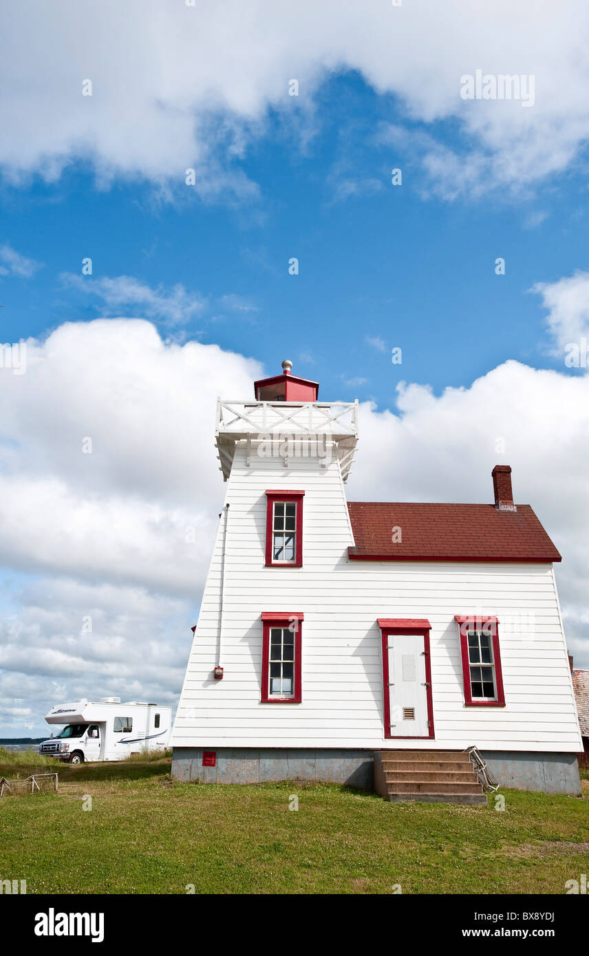 Rustico Harbour, Prince Edward Island. Motorhome camper at North ...