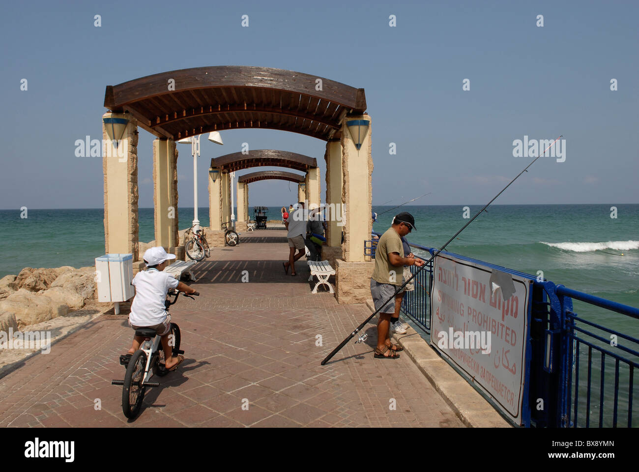 Nahariya seacoast Northern Israel Stock Photo - Alamy