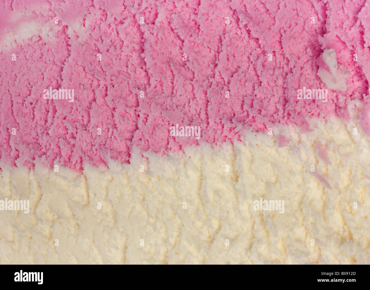 Ice-cream white pink Stock Photo - Alamy