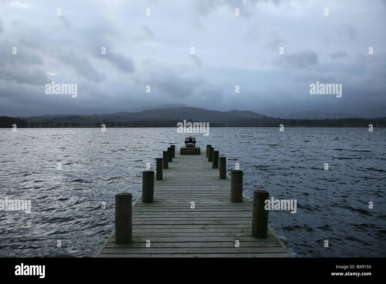 Lakeside jetty hi-res stock photography and images - Alamy