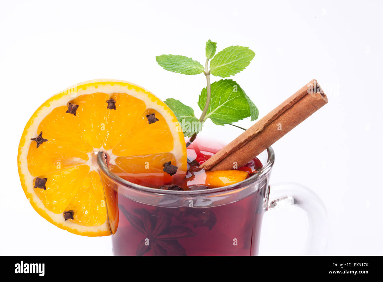 Glass of mulled wine hi-res stock photography and images - Alamy