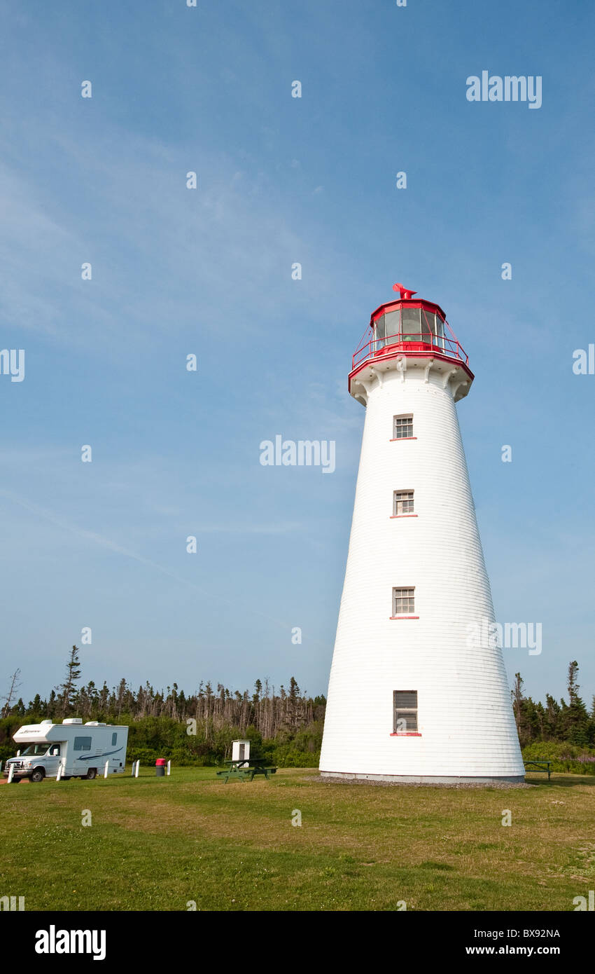 Point Prim, Prince Edward Island. Point Prim Lighthouse Stock Photo - Alamy
