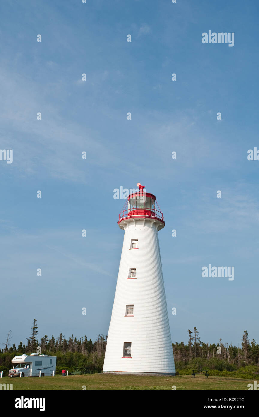 Point Prim, Prince Edward Island. Point Prim Lighthouse Stock Photo - Alamy