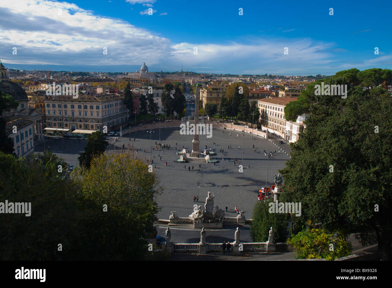 Piazza Del Popolo Square High Resolution Stock Photography and Images ...