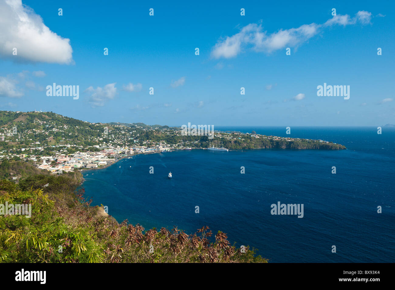 St vincent kingstown cruise port hi-res stock photography and images ...