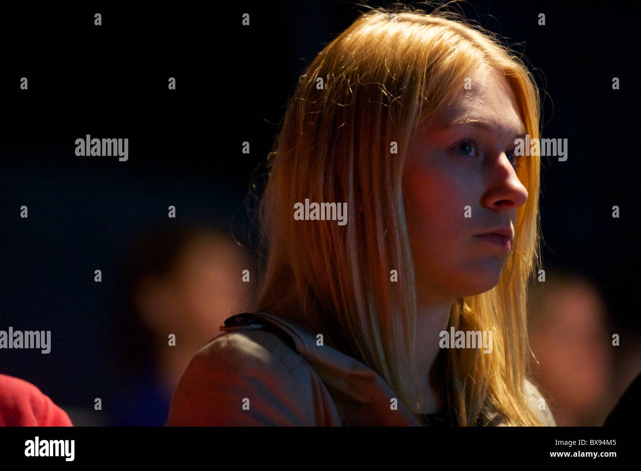 University students attend class Stock Photo - Alamy