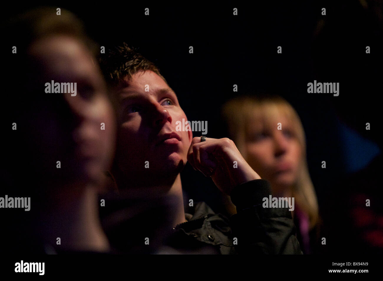 University students attend class Stock Photo - Alamy
