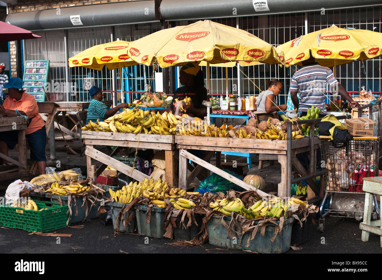 Kingstown market st vincent grenadines hi-res stock photography and ...