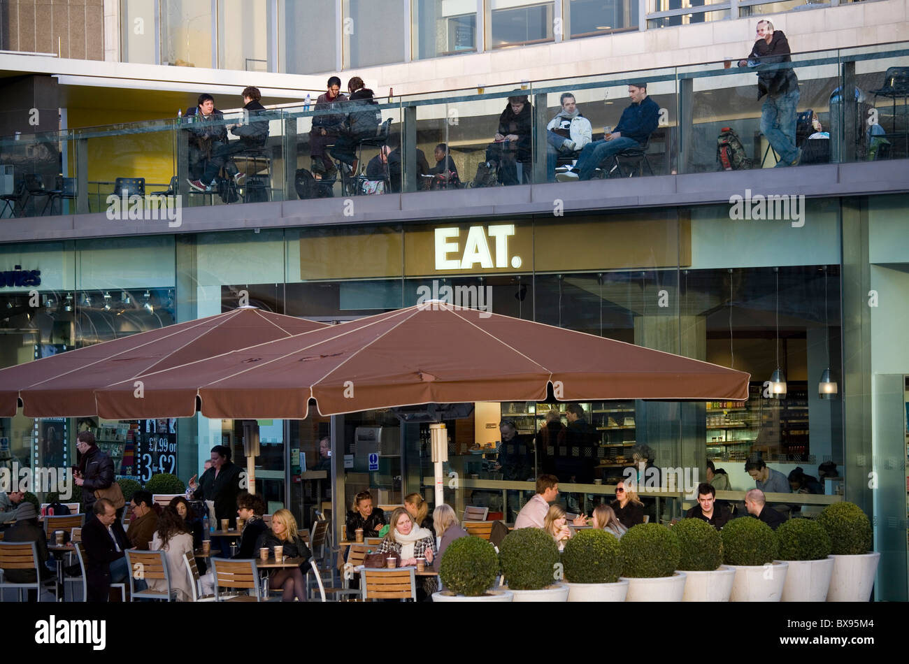 Restaurant in front of the Royal Festival Hall South Bank London ...