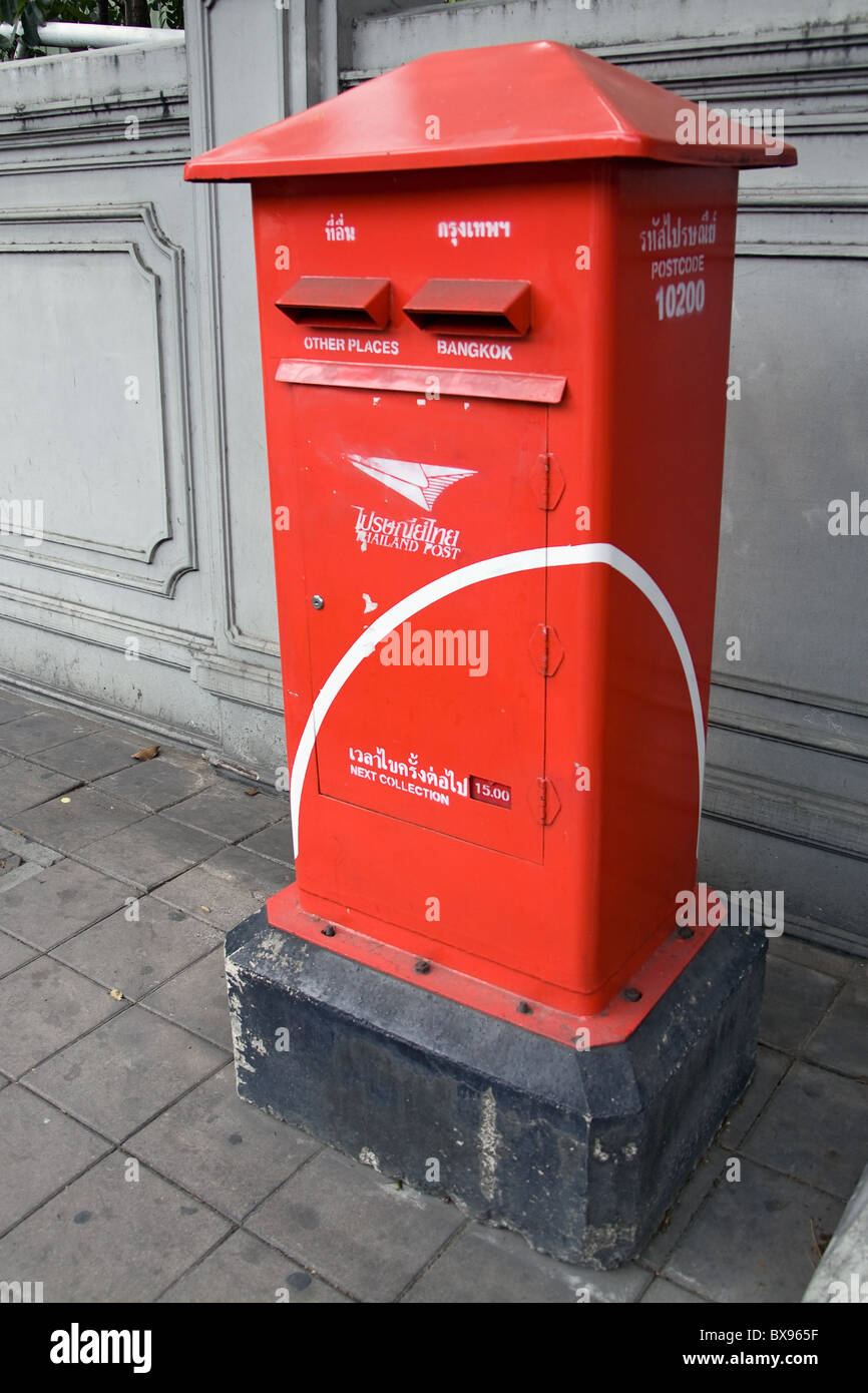 postbox in Bangkok Stock Photo - Alamy