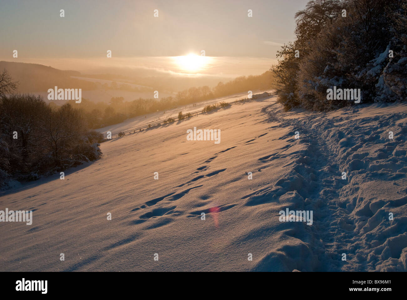 Hillside frozen hi-res stock photography and images - Alamy