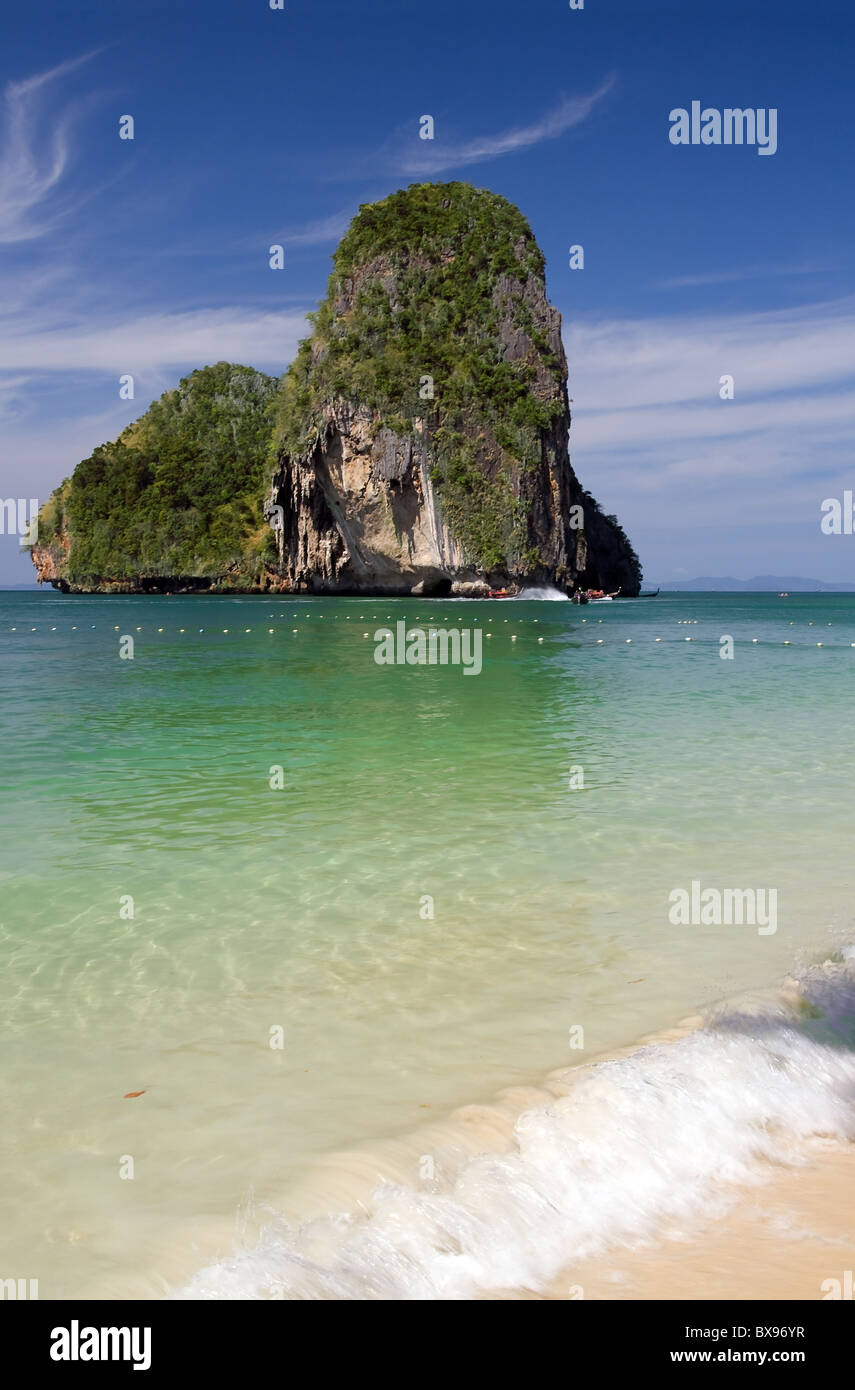 cliff in Andaman Sea Stock Photo - Alamy