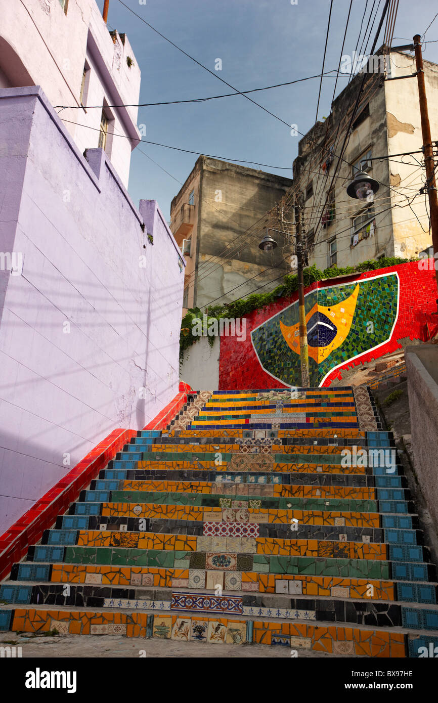 Selaron stairs brazil hi-res stock photography and images - Alamy