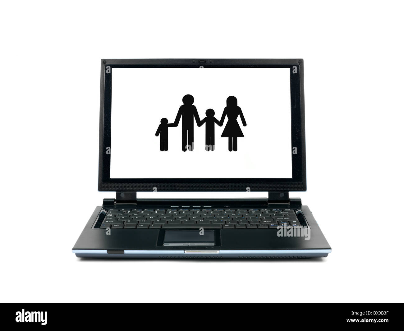 A modern laptop Stock Photo - Alamy