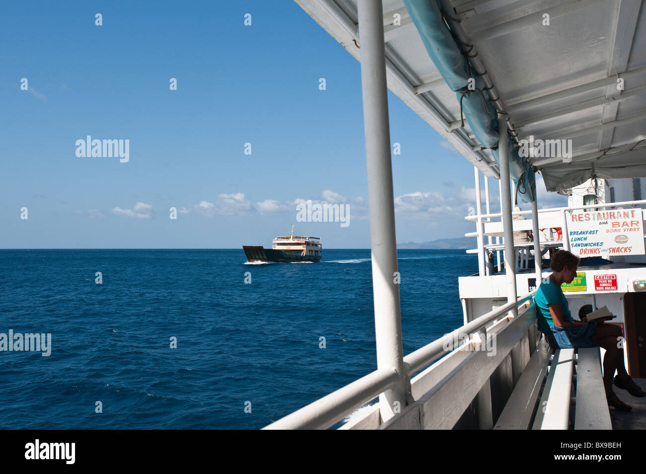 Bequia ferry, St. Vincent & The Grenadines Stock Photo - Alamy