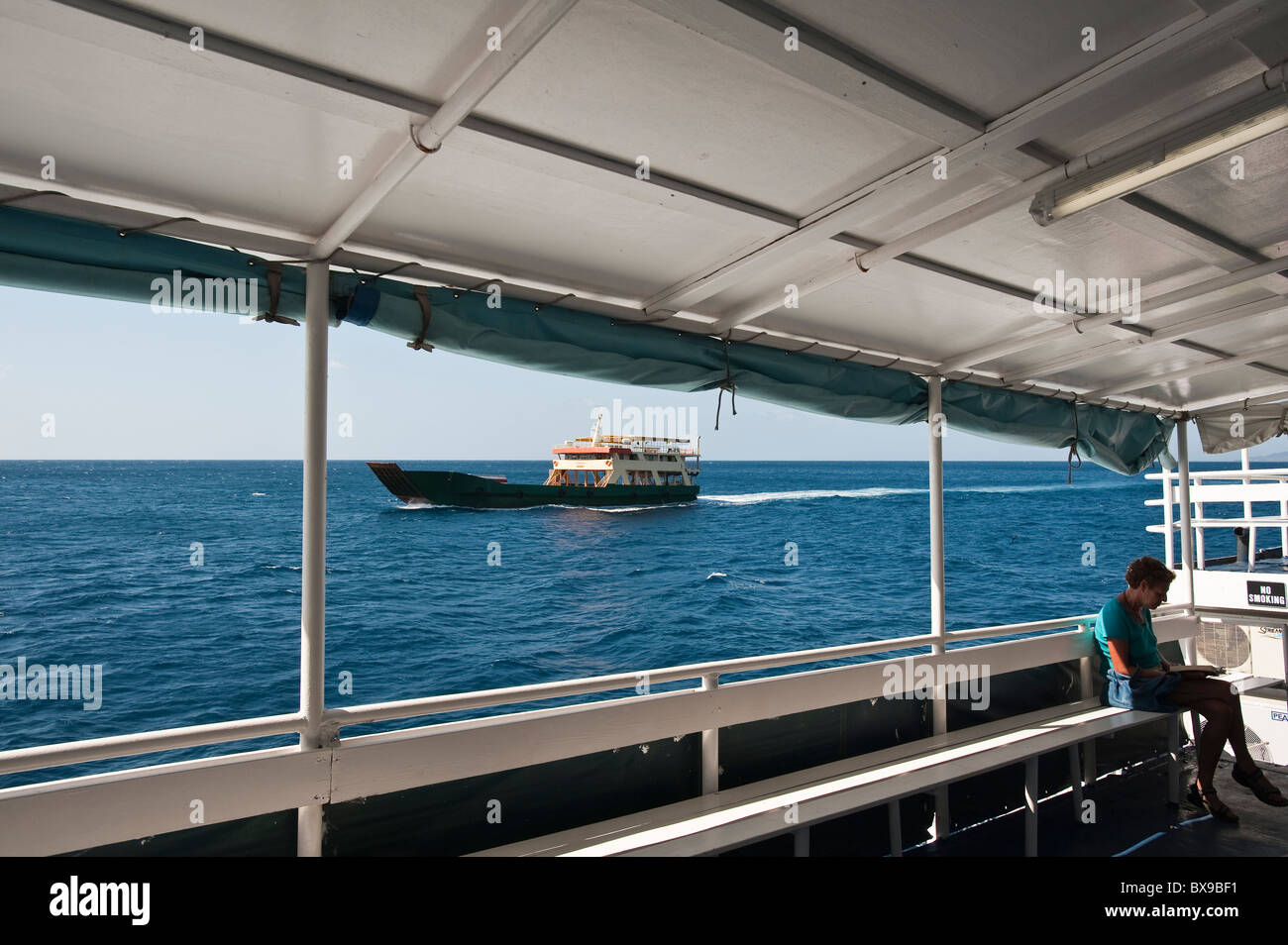 Bequia ferry, St. Vincent & The Grenadines Stock Photo - Alamy