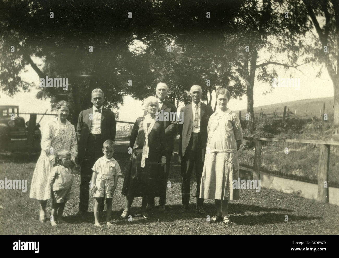Family during the 1930s depression working class car ford model A ...
