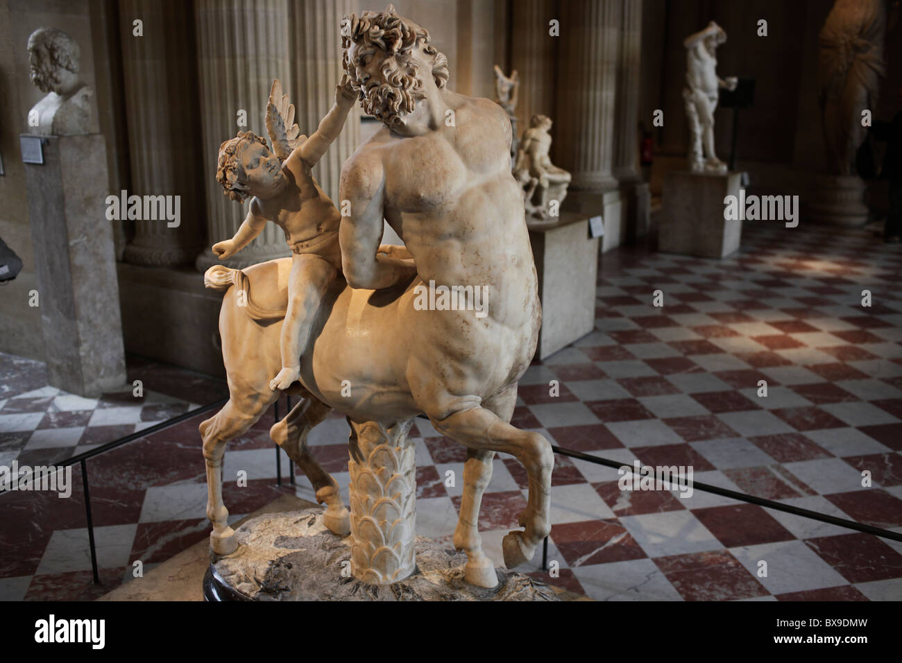 Louvre sculpture man hi-res stock photography and images - Alamy
