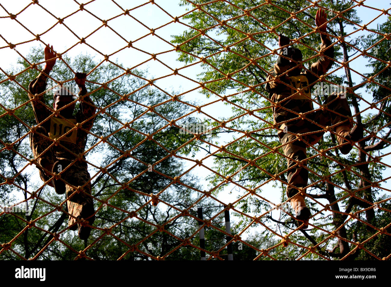 Commando training in India Stock Photo - Alamy