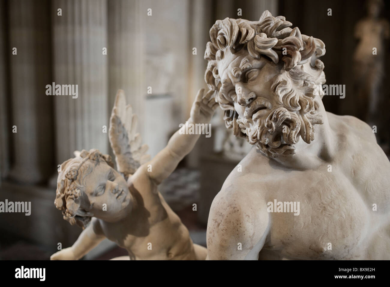 Louvre sculpture man hi-res stock photography and images - Alamy