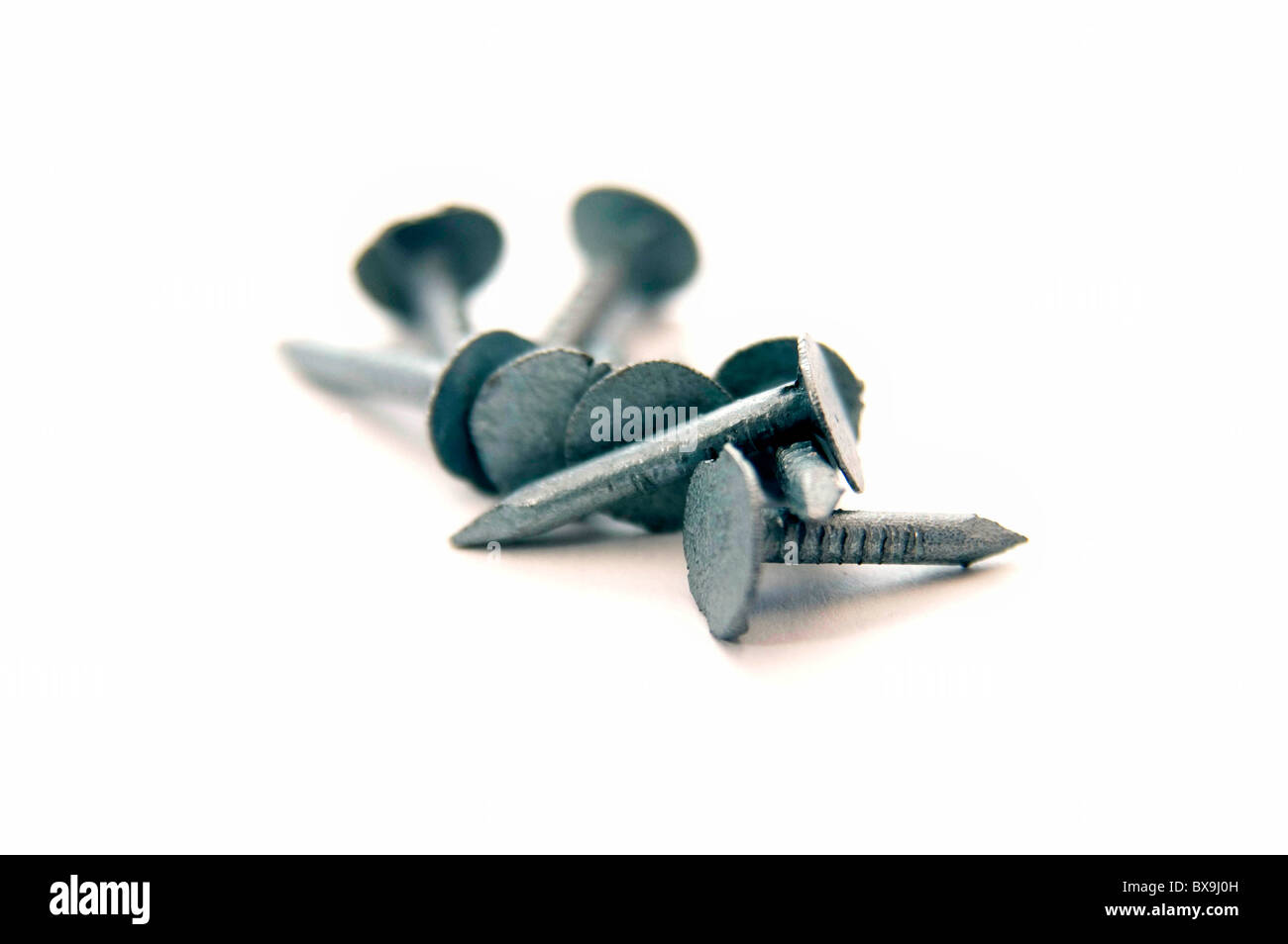 Cutout of metal pins Stock Photo - Alamy