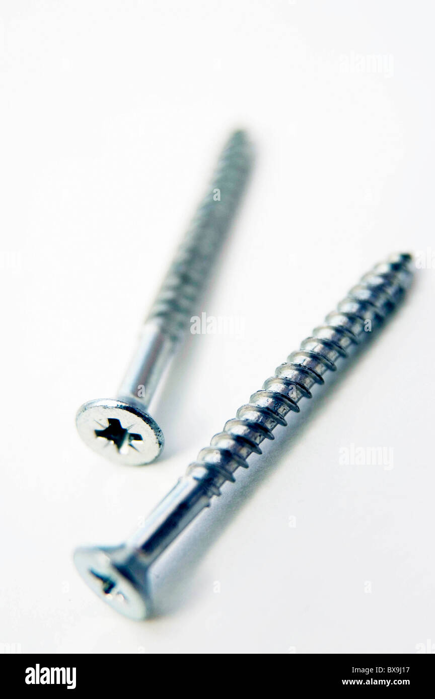 Cutout detail of Philips screws Stock Photo - Alamy
