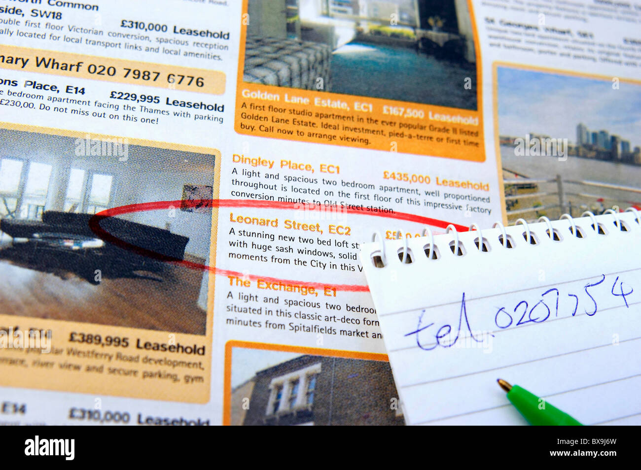 Property details section hi-res stock photography and images - Alamy