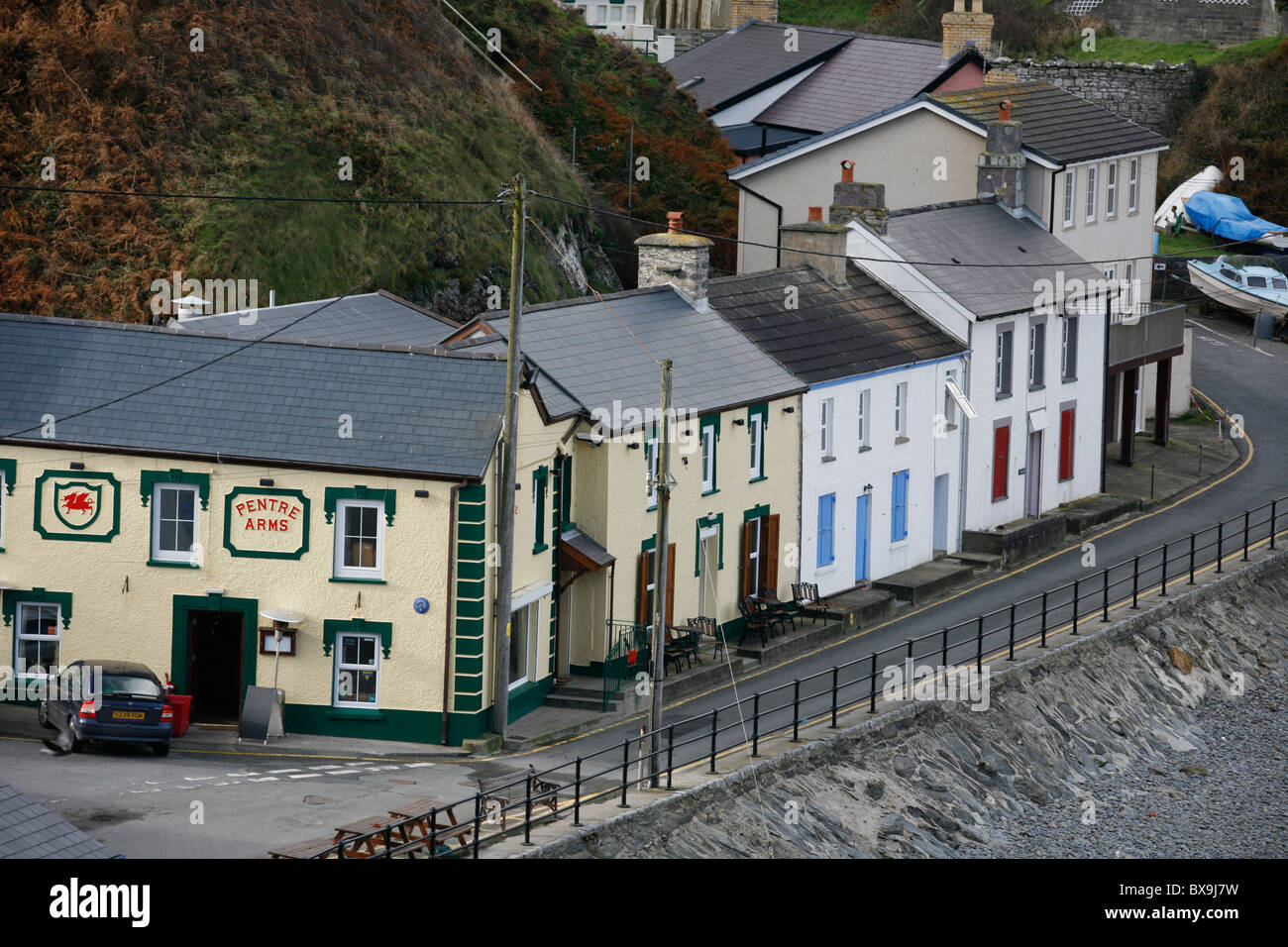 Coast Wales Cardigan Bay Stock Photo - Alamy