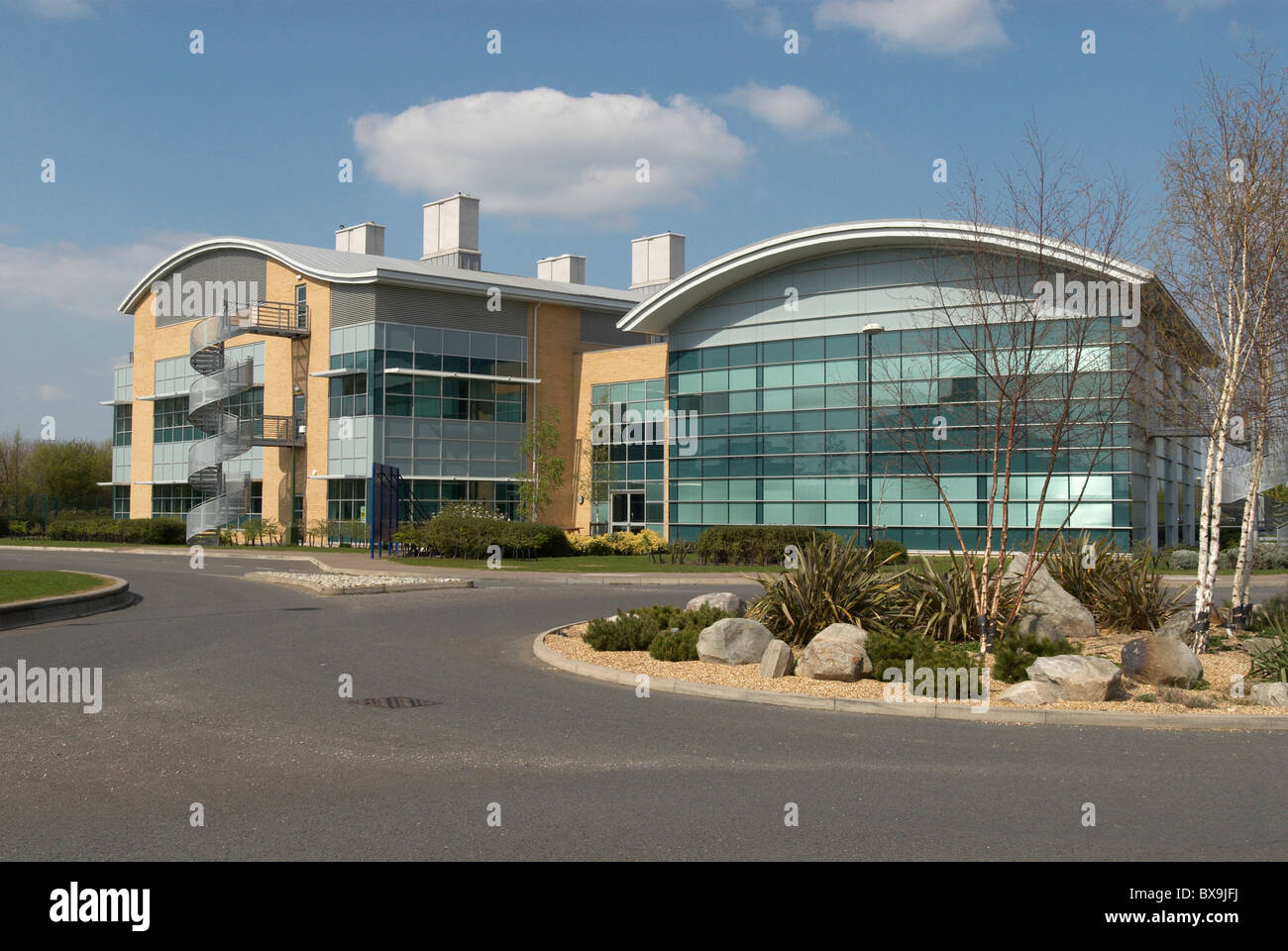 Research building Cambridge Business Park Cambridge UK Stock Photo - Alamy