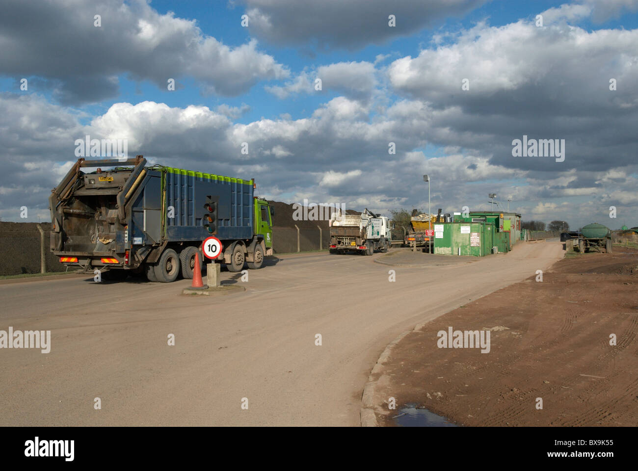Waste site entrance hi-res stock photography and images - Alamy