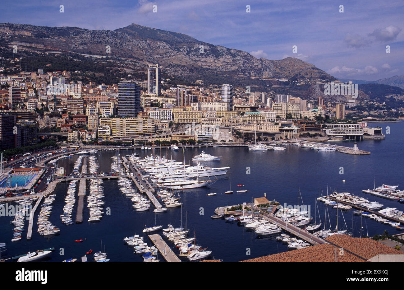 Harbour, Monaco Port Stock Photo - Alamy