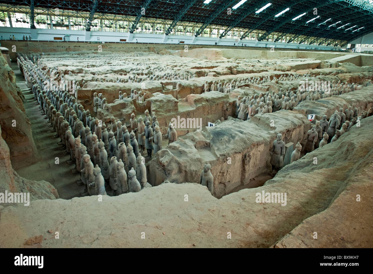 Terracotta Army, an ancient collection of sculptures depicting armies ...