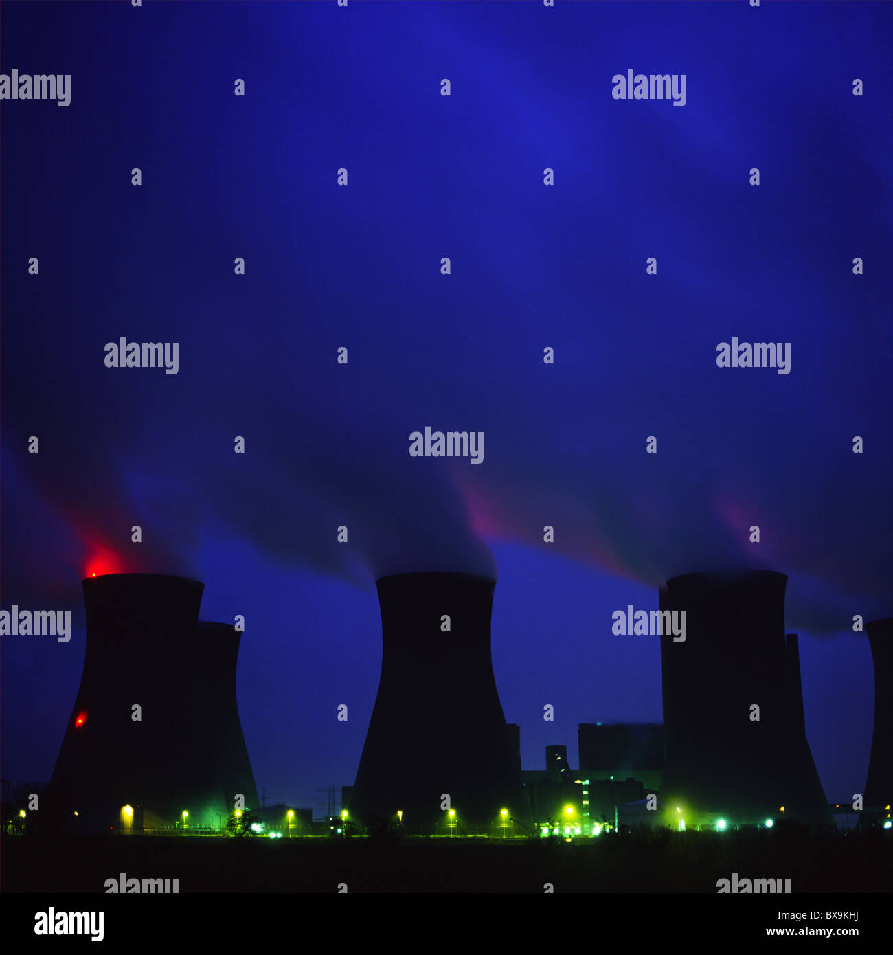 Nottingham, Coal Fired Power Station Stock Photo - Alamy