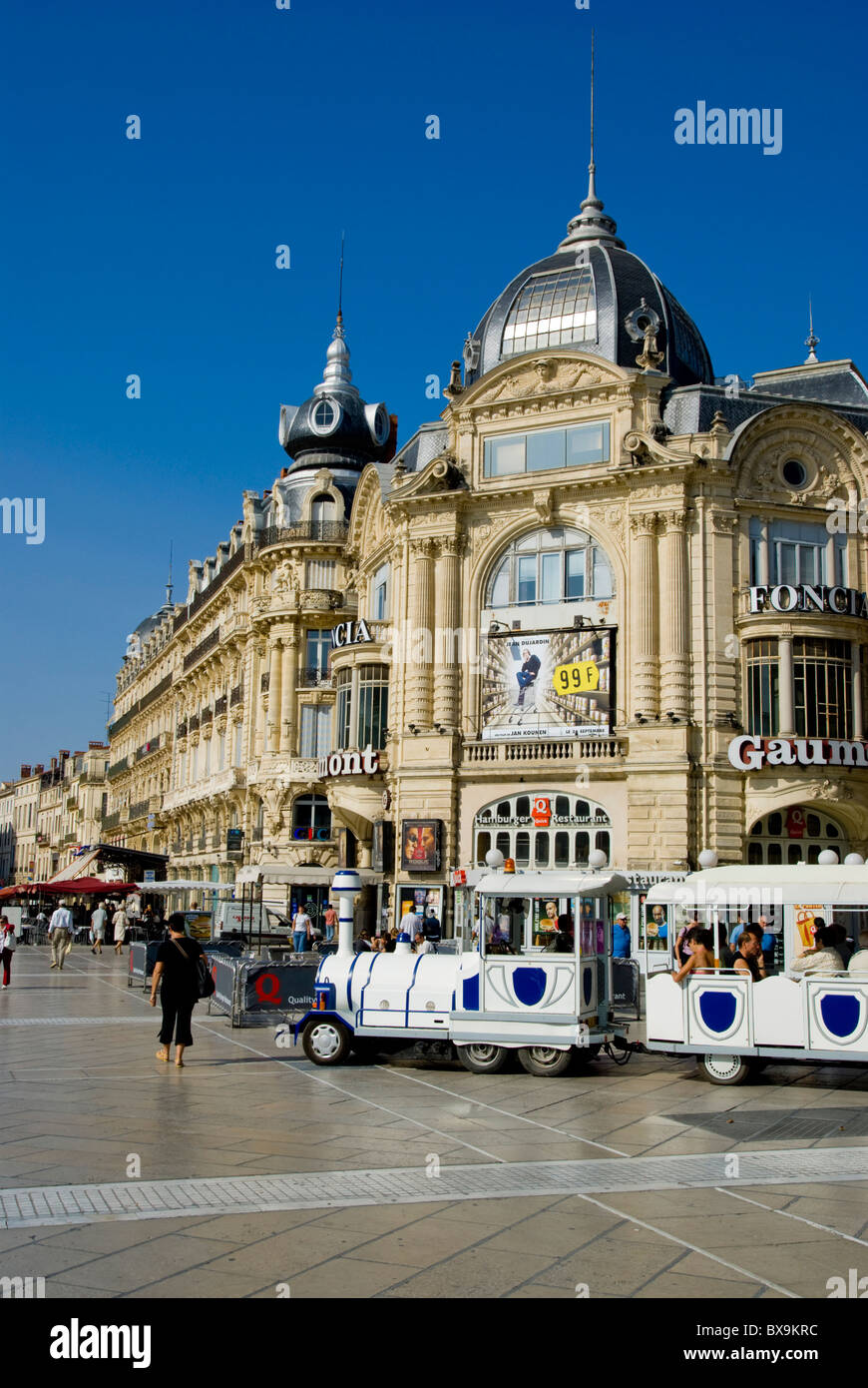 Montpellier, Place De La Comedie Stock Photo - Alamy