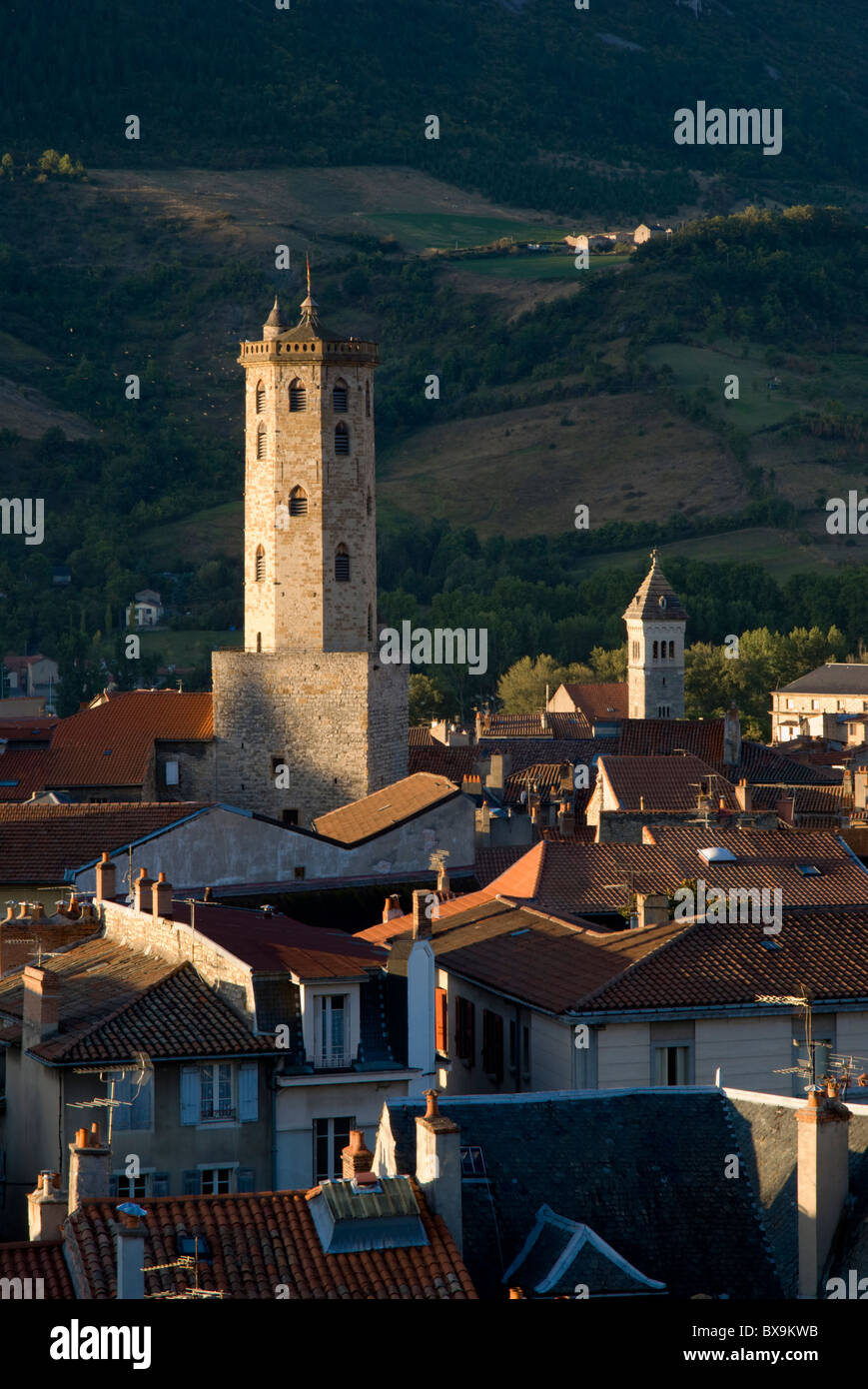Aveyron, Millau, City View Stock Photo - Alamy