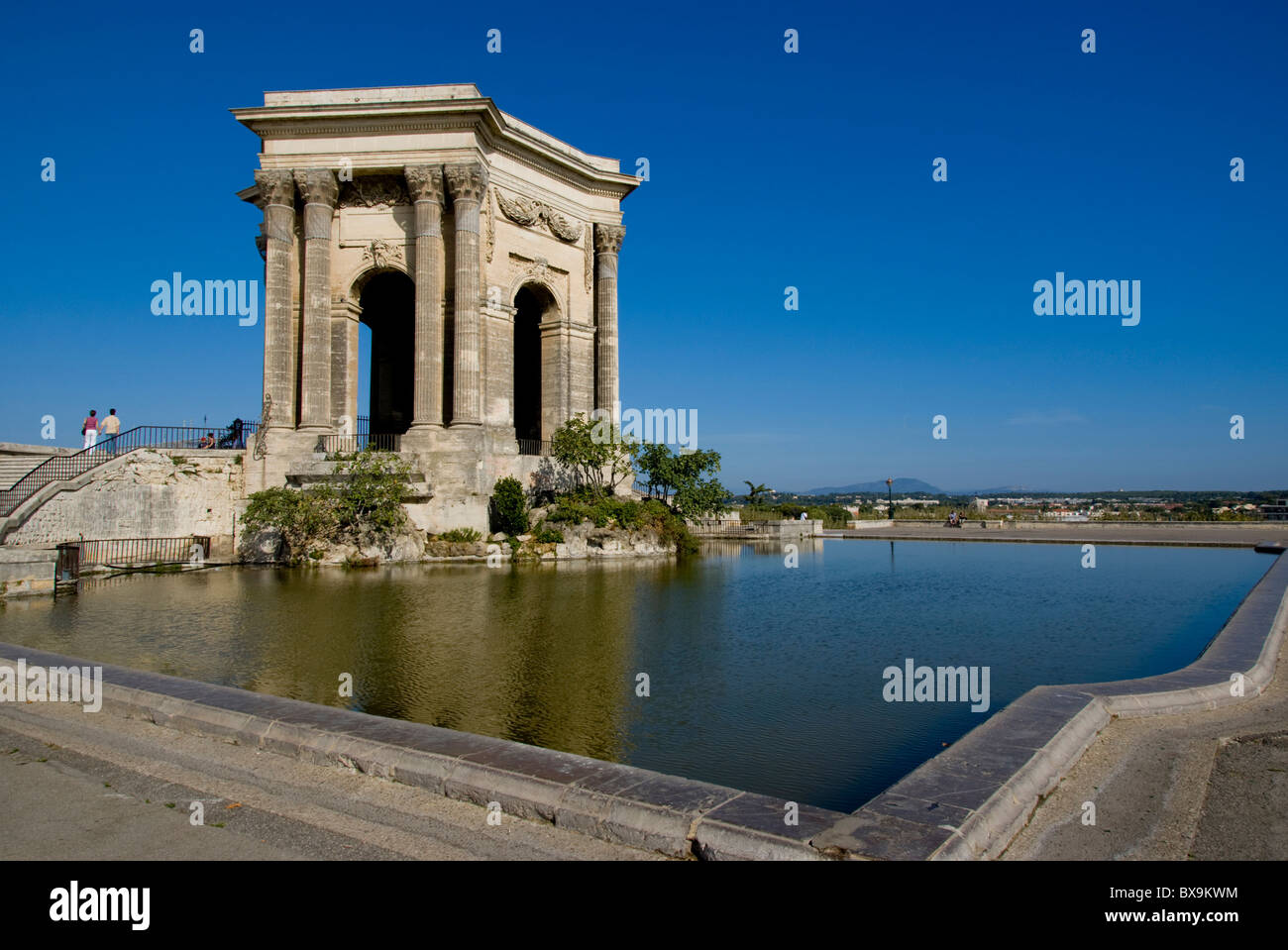 Montpellier, Chateau D'Eau at Place de Peyrou Stock Photo - Alamy