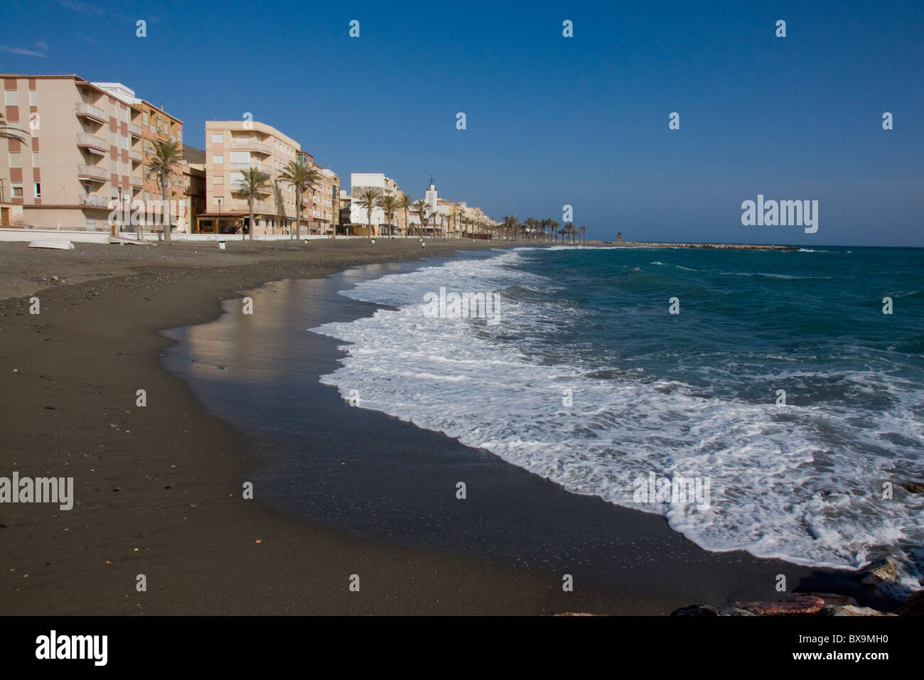 Costa Del Sol, Torrenueva Beach Stock Photo - Alamy