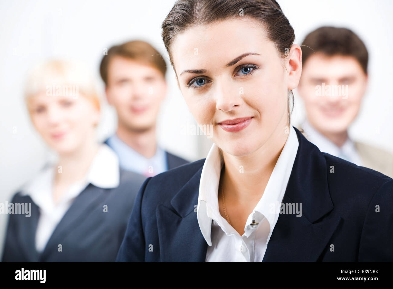 Positive attitude team office hi-res stock photography and images - Alamy