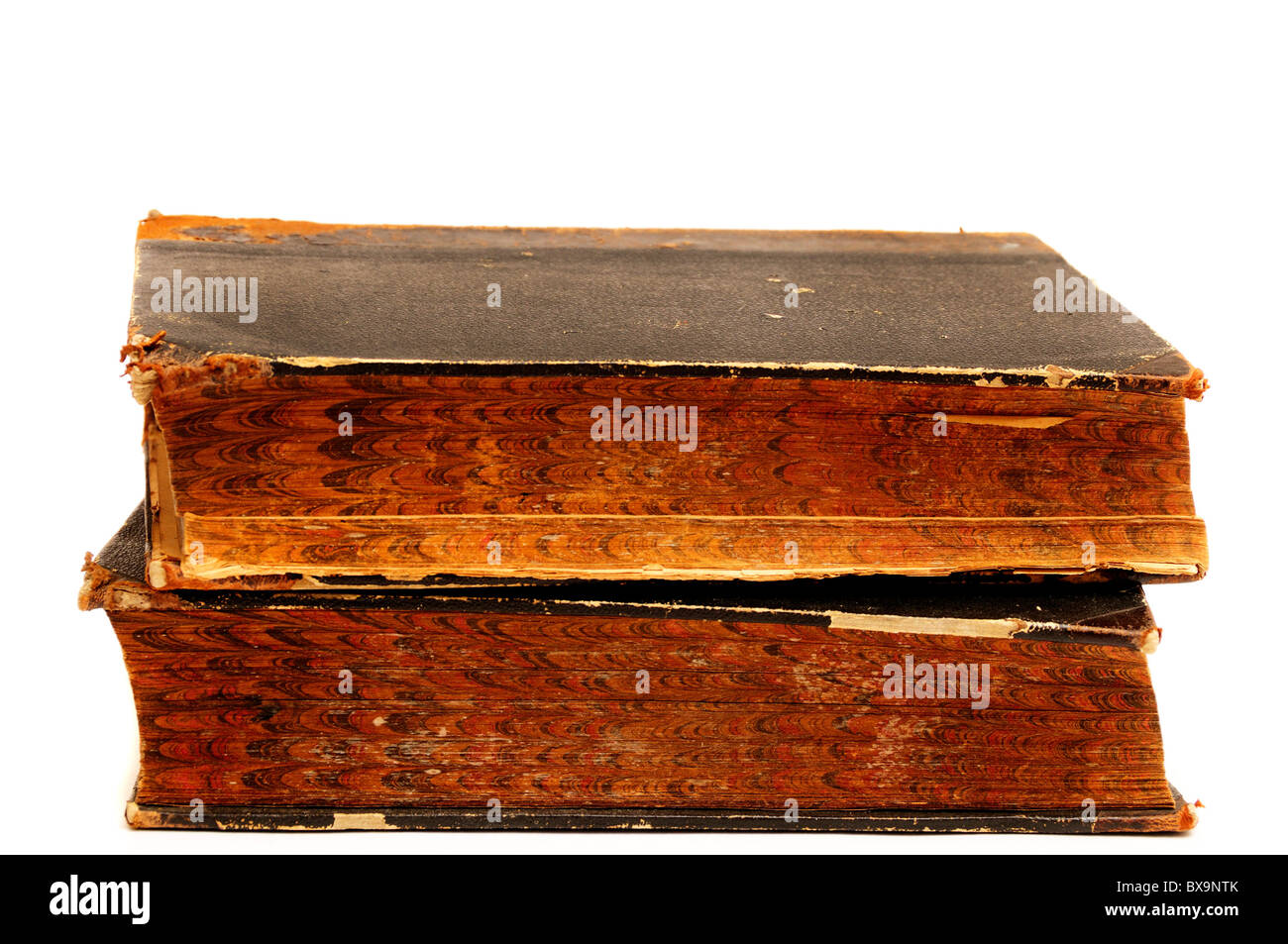 two old books Stock Photo - Alamy